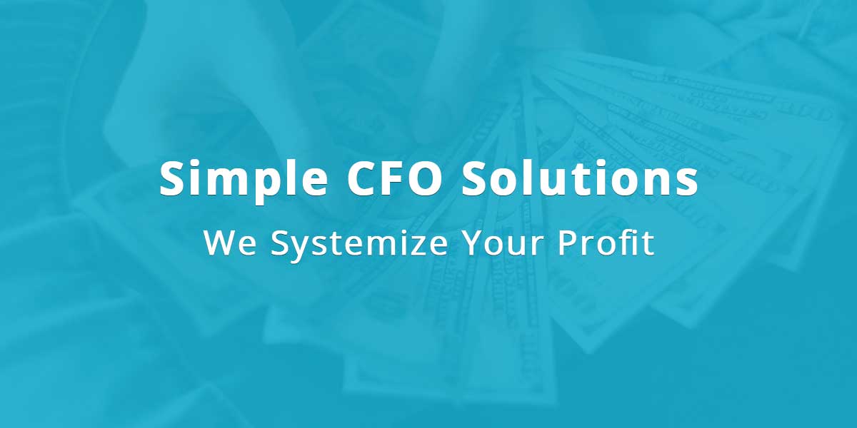 Simple CFO Solutions Services Systematize Profit First